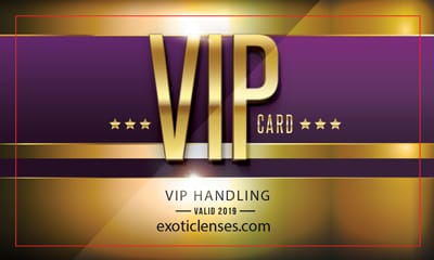 VIP Handling - Exotic Lenses